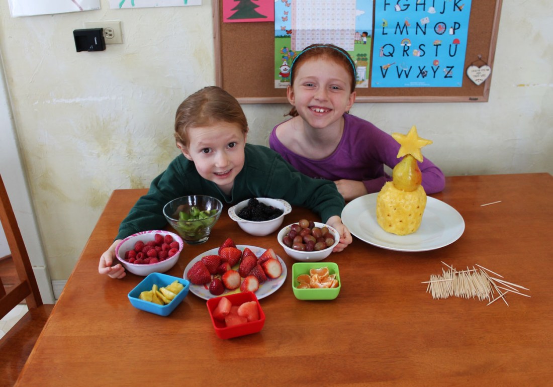 Edible Fruit Christmas Tree | Live. Learn. Love. Eat.