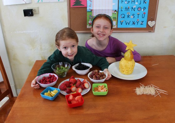 Edible Fruit Christmas Tree | Live. Learn. Love. Eat.