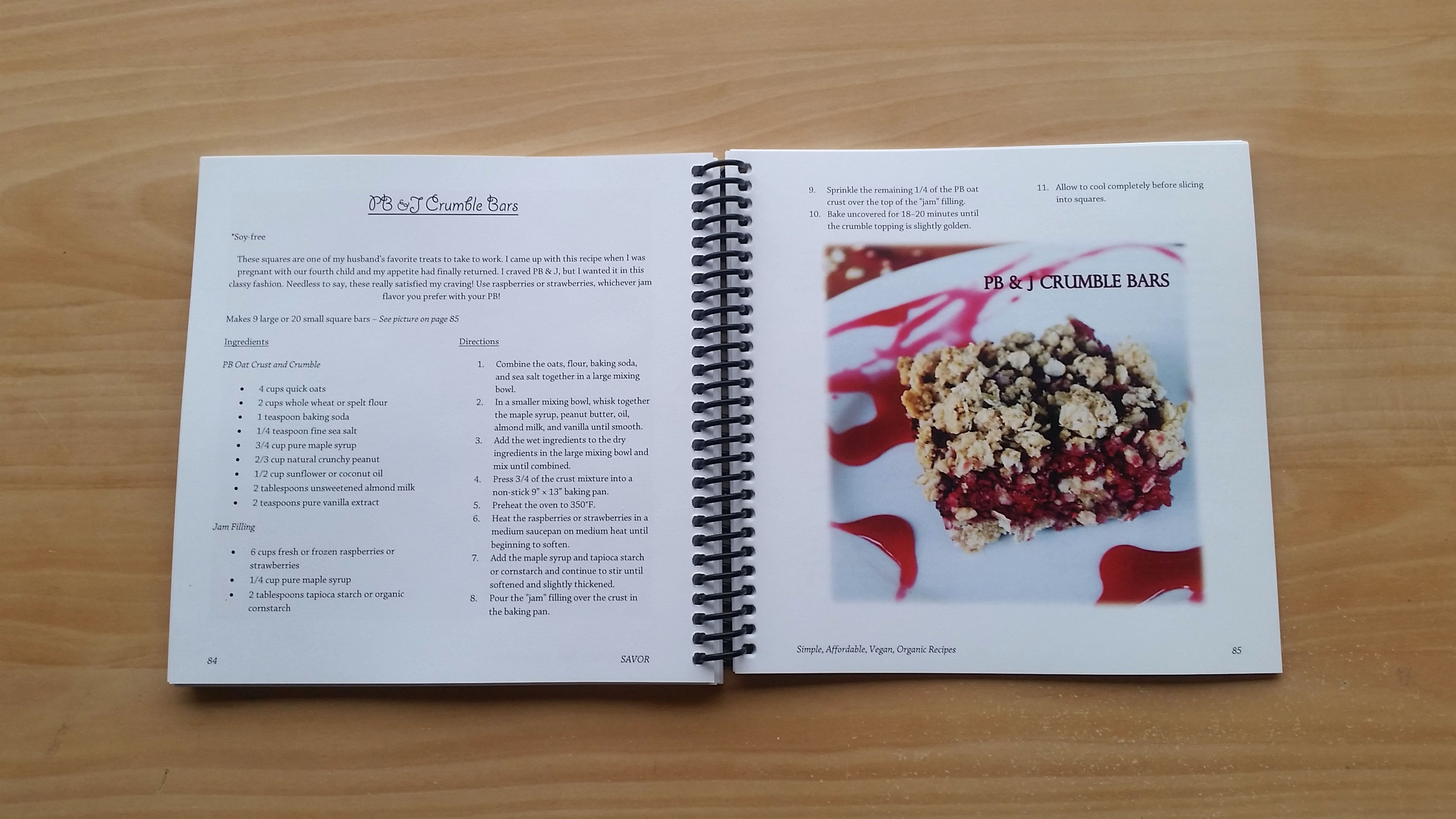 SAVOR Cookbook | Live. Learn. Love. Eat.